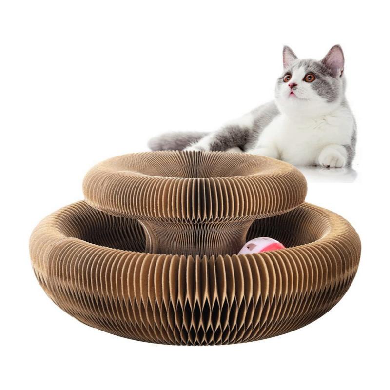 Magic Organ Cat Scratching Board, 1 Count Interactive Scratch Pad with ...