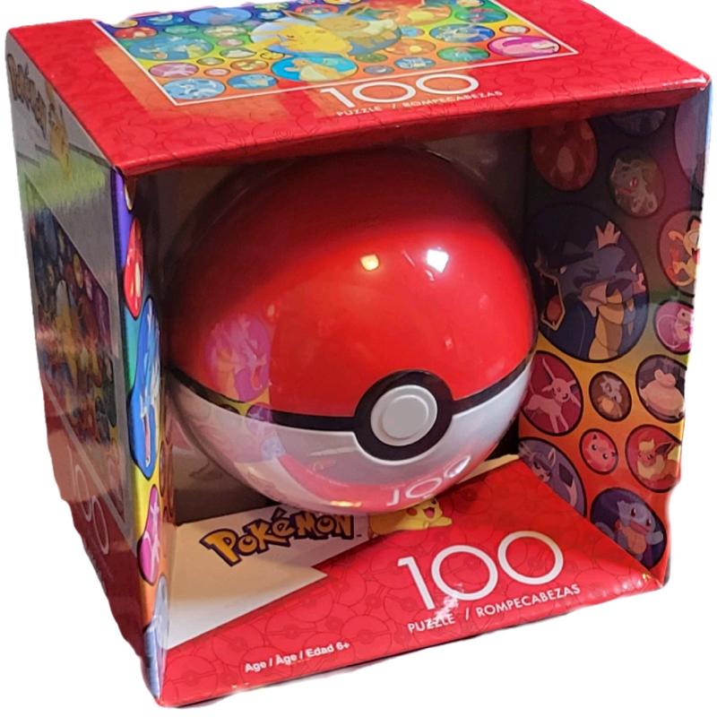 Limited Edition Collectible Pokemon Pokeball Puzzle 100 PC - TikTok Shop