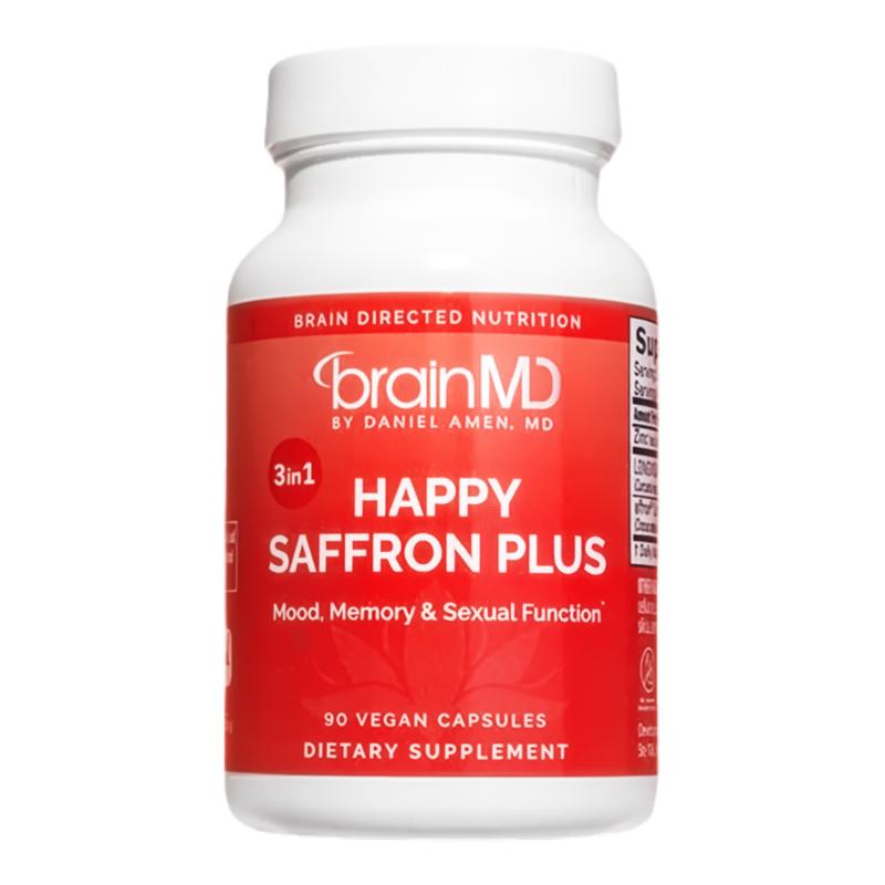 BrainMD -Happy Saffron Plus | For ahealthier, happier you - Support Whole-Body Wellness - Free ...