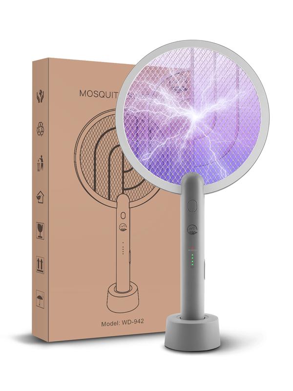 Electric Fly Swatter Racket, Mosiller 2 in 1 Smart Bug Zappe - TikTok Shop