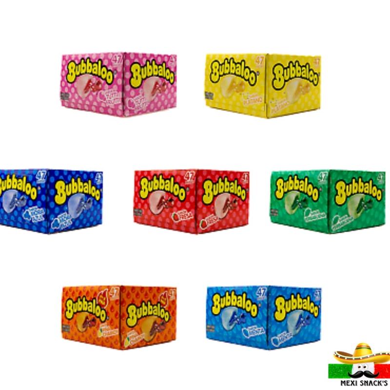 Bubbaloo Bubble Gum Assorted Flavors Mexican Chicle Candy 47 - TikTok Shop