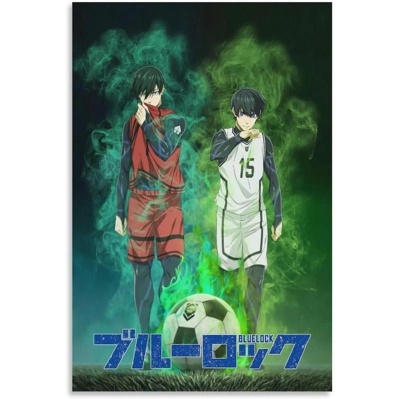 Blue Lock Anime Poster Anime Wall Art Room Aesthetics Art Poster ...