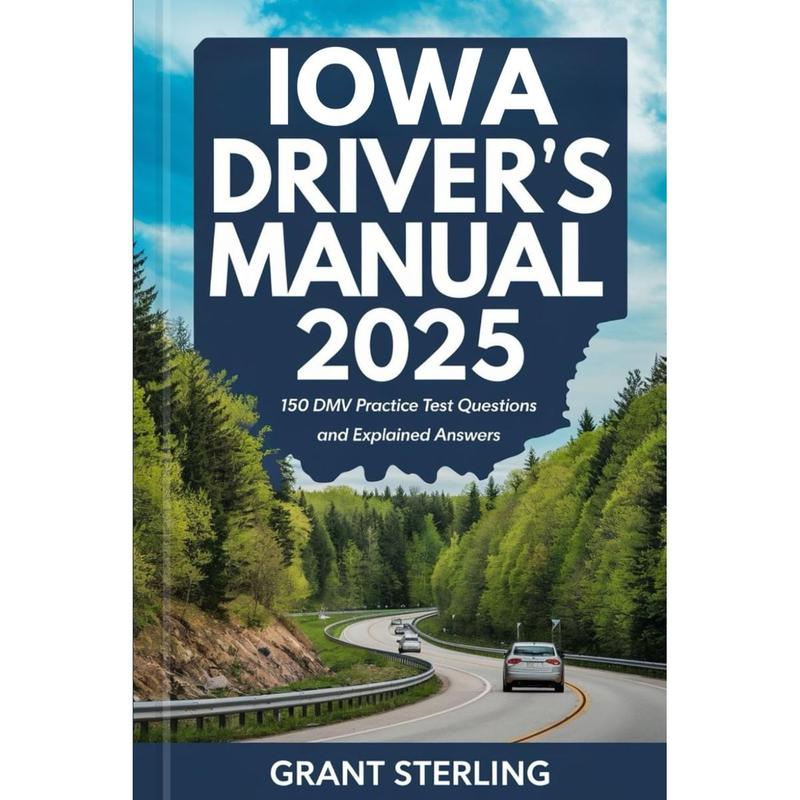Iowa Driver's Manual 2025: 150 DMV Practice Test Questions and - TikTok ...