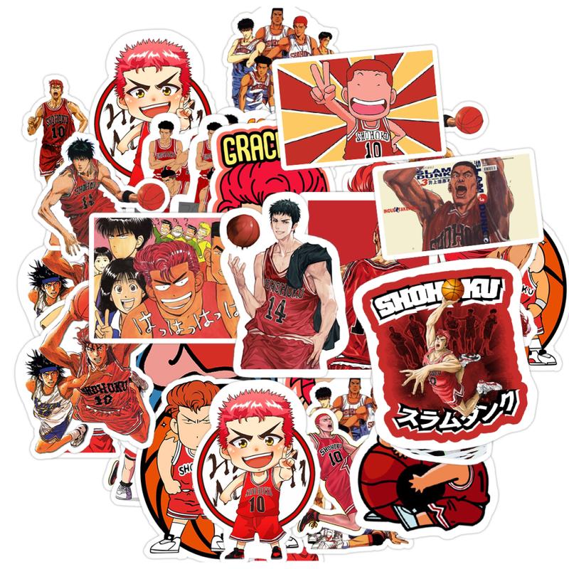 The First Slam Dunk 20 pcs Sticker Pack, Waterproof Vinyl Sticker ...