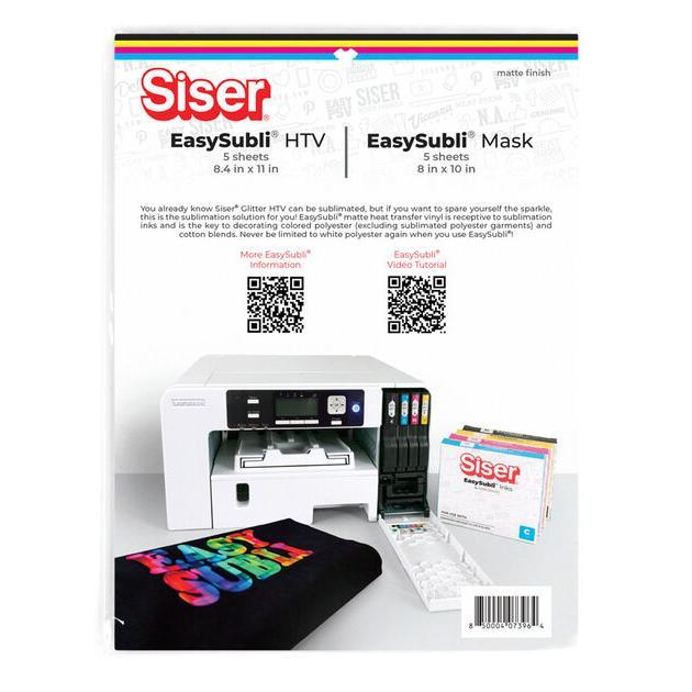 Siser - EasySubli HTV and Easy Subli Mask - 5 Sheets Each - TikTok Shop