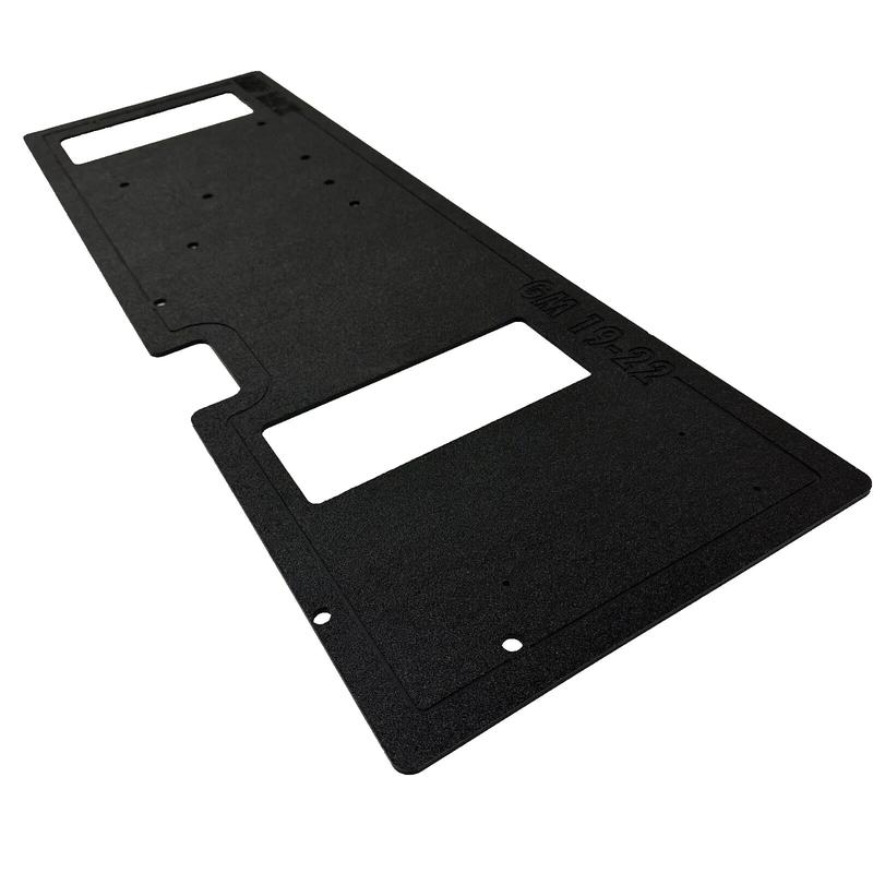 AMP RACK for 19-23 GM Truck Silverado Sierra Custom Made Amplifier ...