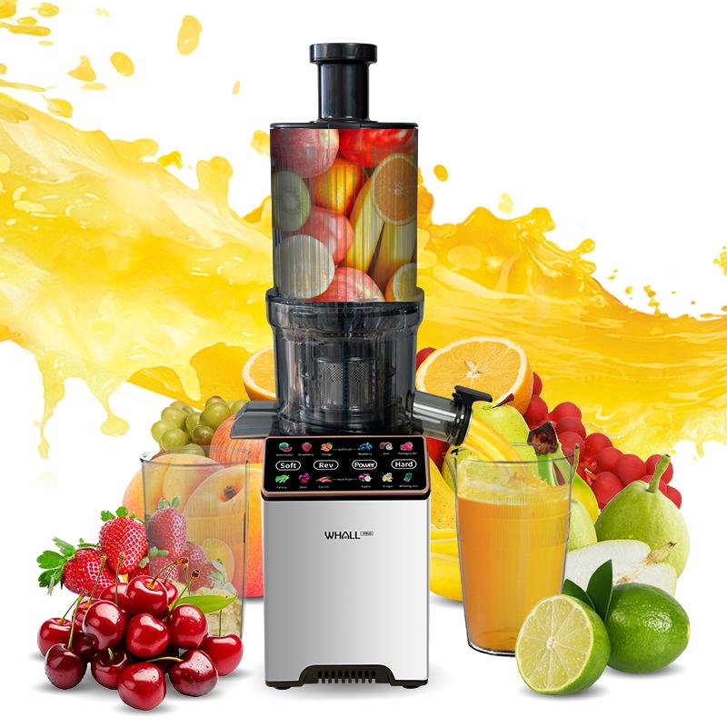 【Mother's Day】WHALL Cold Press Upgraded Juicer Machine with Touchscreen ...