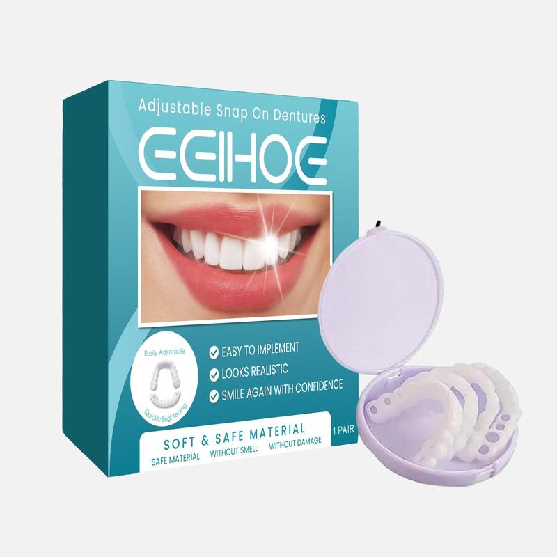 EELHOE 2025 Snap-On Dental Bridge| Instant Teeth Gap Fix| Adjustable ...