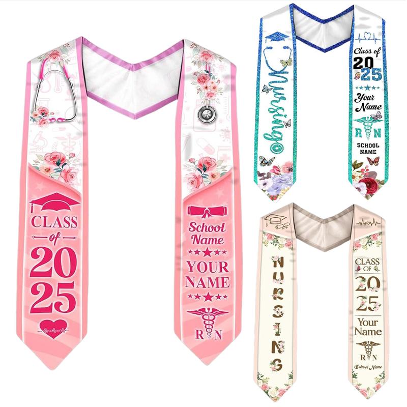 Personalized Nurse Graduation Sash Class Of 2025, Custom Major - TikTok ...