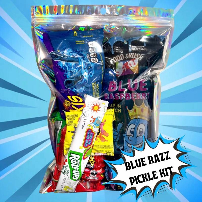 BLUE RAZZ PICKLE KIT - CHAMOY TREATS CANDY - TikTok Shop