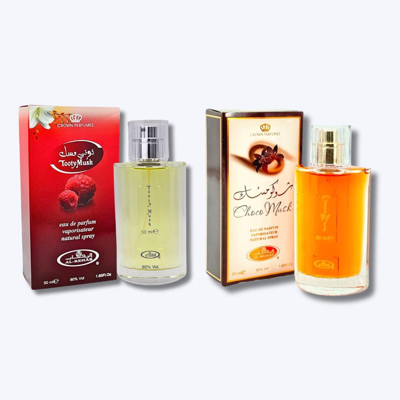 Choco Musk & Tooty Musk 50 ML / 1.65 FL.OZ EAU DE PARFUM BY AL REHAB ...