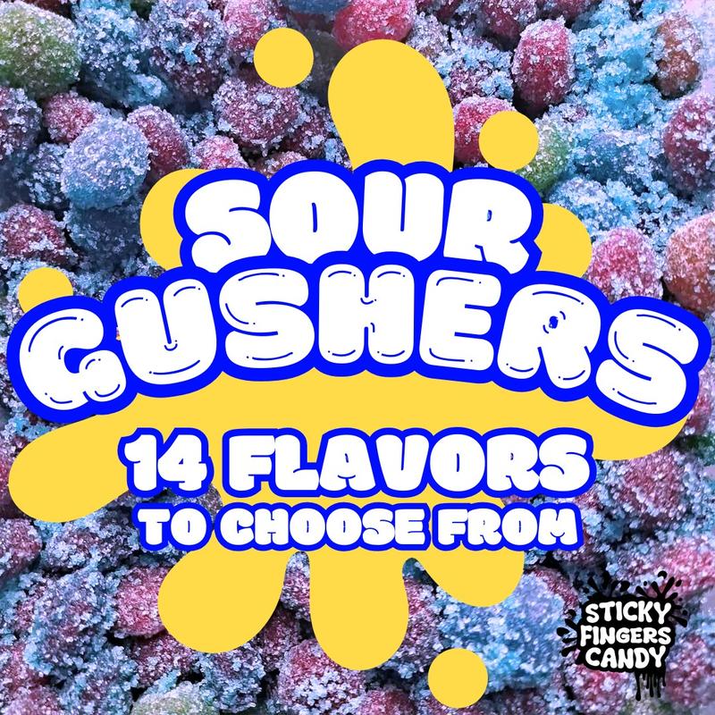 Half Pound Sour Gushies - The Best TikTok Sour Blue Raspberr - TikTok Shop
