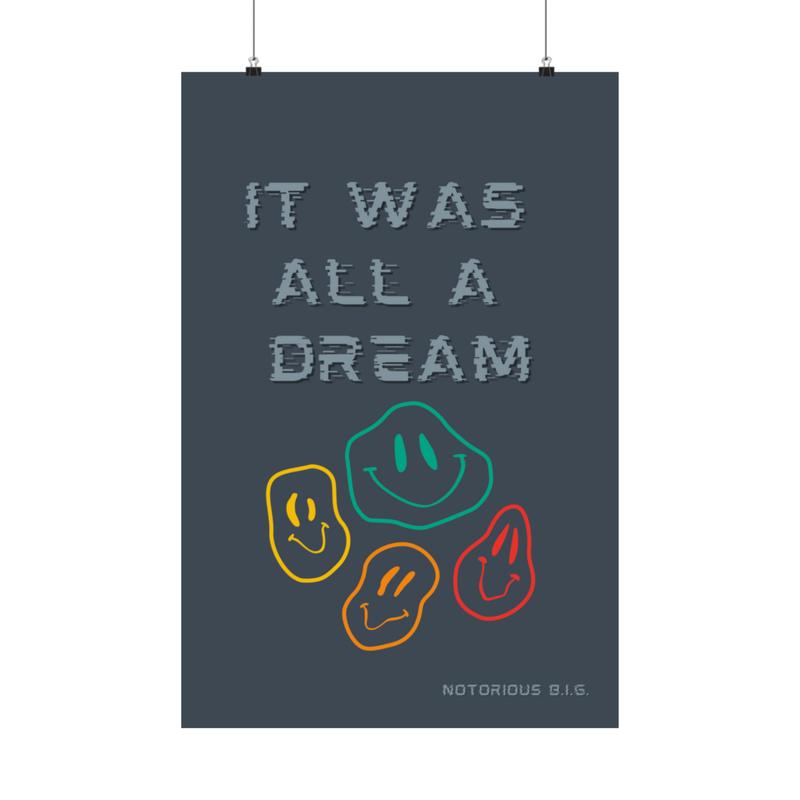 Dreamin' ~ Premium Vertical Posters - TikTok Shop