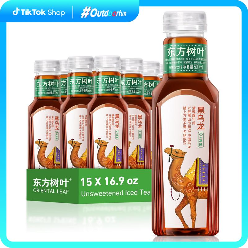 【OutdoorFun】ORIENTAL LEAF Unsweetened Iced Tea – Bottled, 16.9 - TikTok Shop