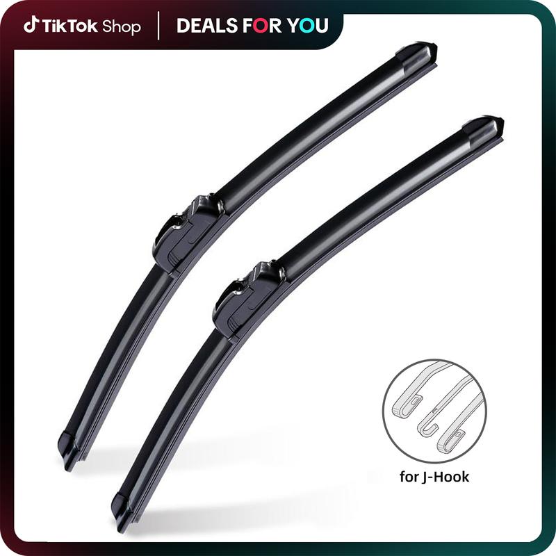 ITUTN OEM Quality Frameless Car WindshieldWiper Blades- Ultra Quiet ...
