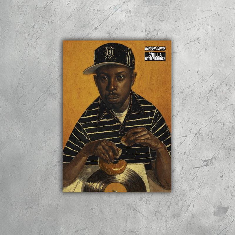J Dilla 50th Birthday Rapper Card - Nate Sweitzer - TikTok Shop