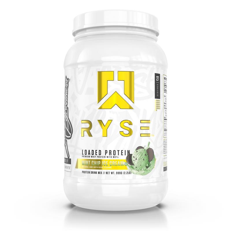 RYSE Loaded Protein Powder - 25g Whey Protein Isolate & Concentrate ...