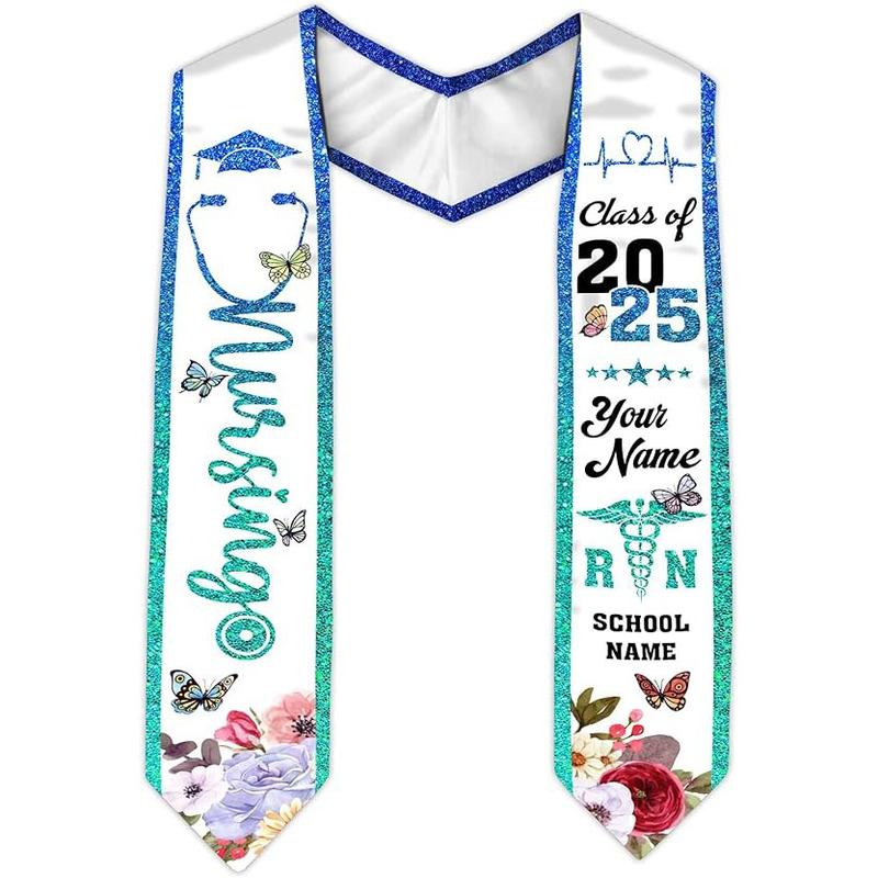 Personalized Nurse Graduation Sash Class Of 2025, Custom Major - TikTok ...