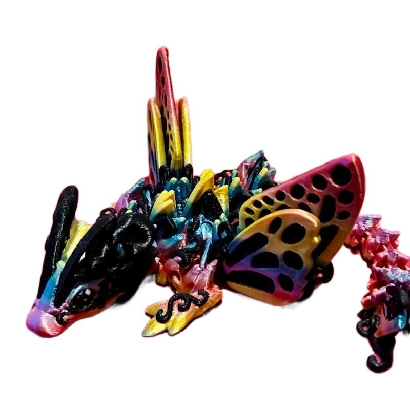 Articulated Baby Butterfly Dragons | 3D printed plastic articulated ...