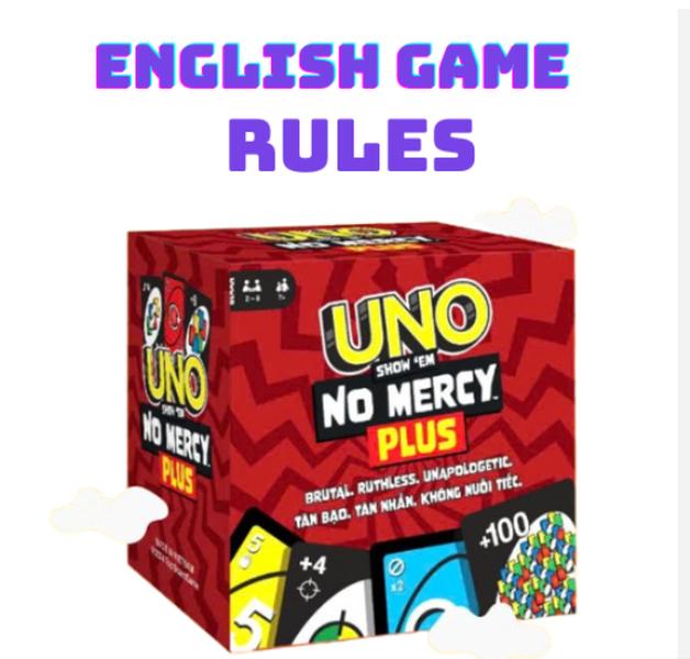 UNO Mattel Games UNO Show ‘em No Mercy Card Game for Kids, Adults ...
