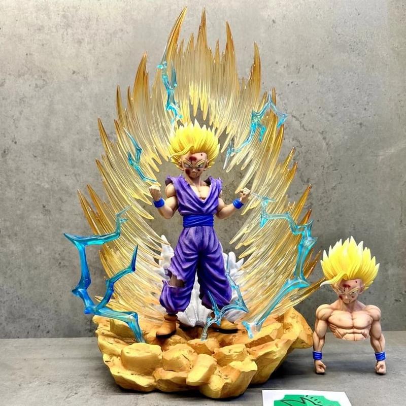 Dragon Ball Gohan SSJ2 JT 13.7 Inch Figure With Led Light-up - TikTok Shop