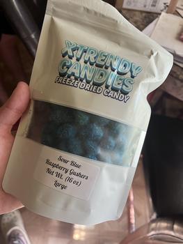 Xtrendy Candies Best Sour Raspberry Gushers - Trending Snack - TikTok Shop