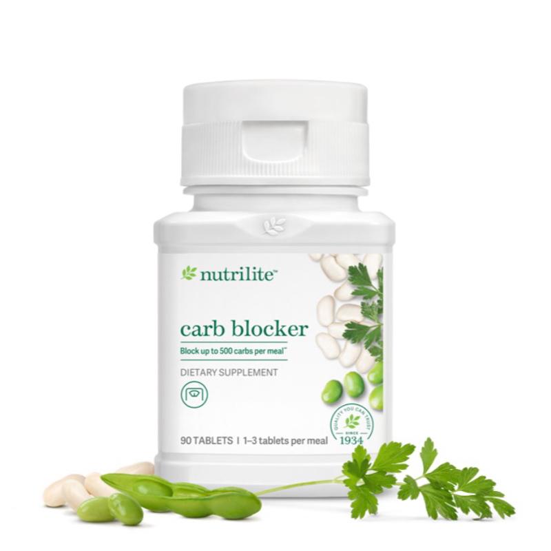 Nutrilite Carb Blocker - Dietary Supplement with 90 Tablets per ...