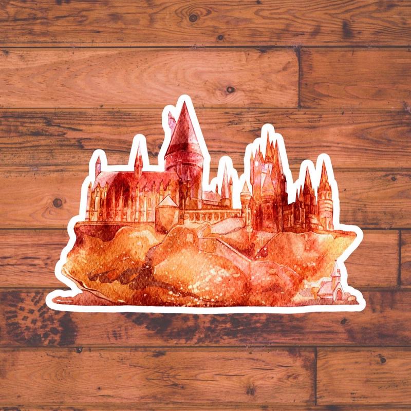 Hogwarts Castle Sticker - TikTok Shop