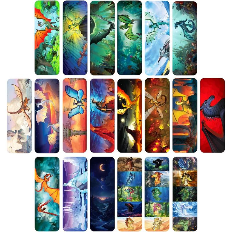 20 count Wings of Fire Bookmarks - from Wings of Fire Book 1-15 ...