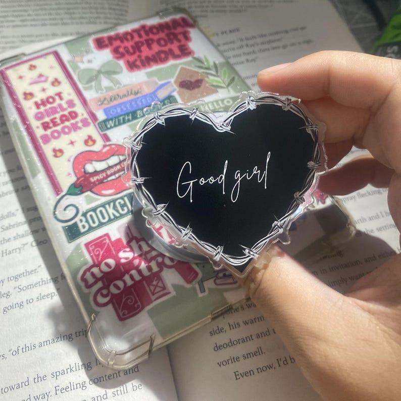 Good Girl Dark Romance Bookish Griptok Pop socket Smut Spicy Books ...